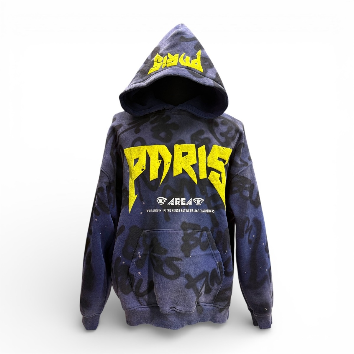 HYPER ORIGINAL PARIS HOODIE BLUE | HYPER B’TIQUE