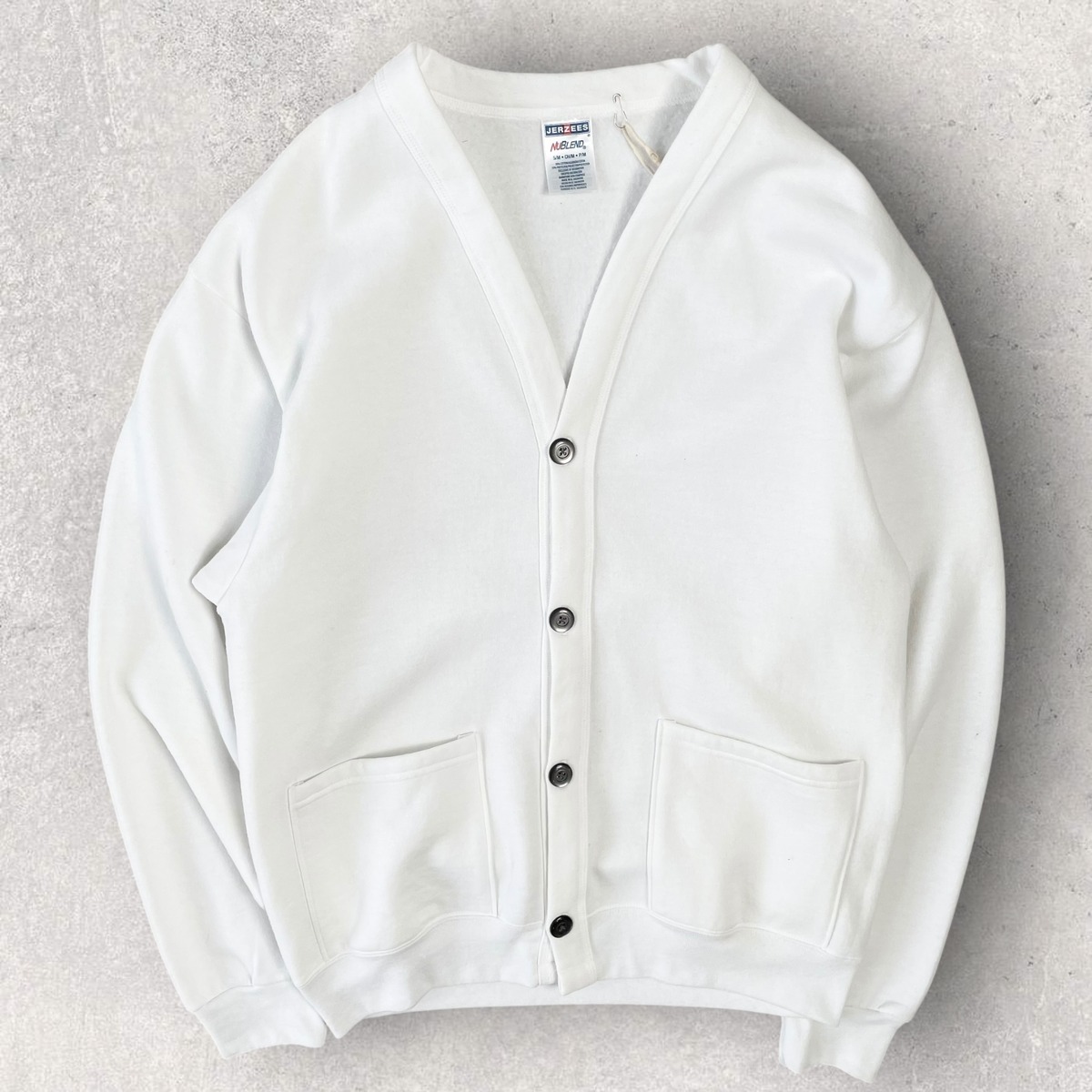 "deadstock" jerzees sweatshirt cardigan 00s | focus