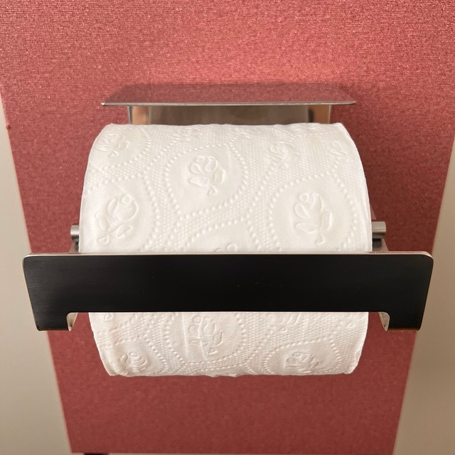 COROLL ステンレス製トイレットペーパーホルダー 試作アウトレット品 | YONATAN-LIVINGWARE-