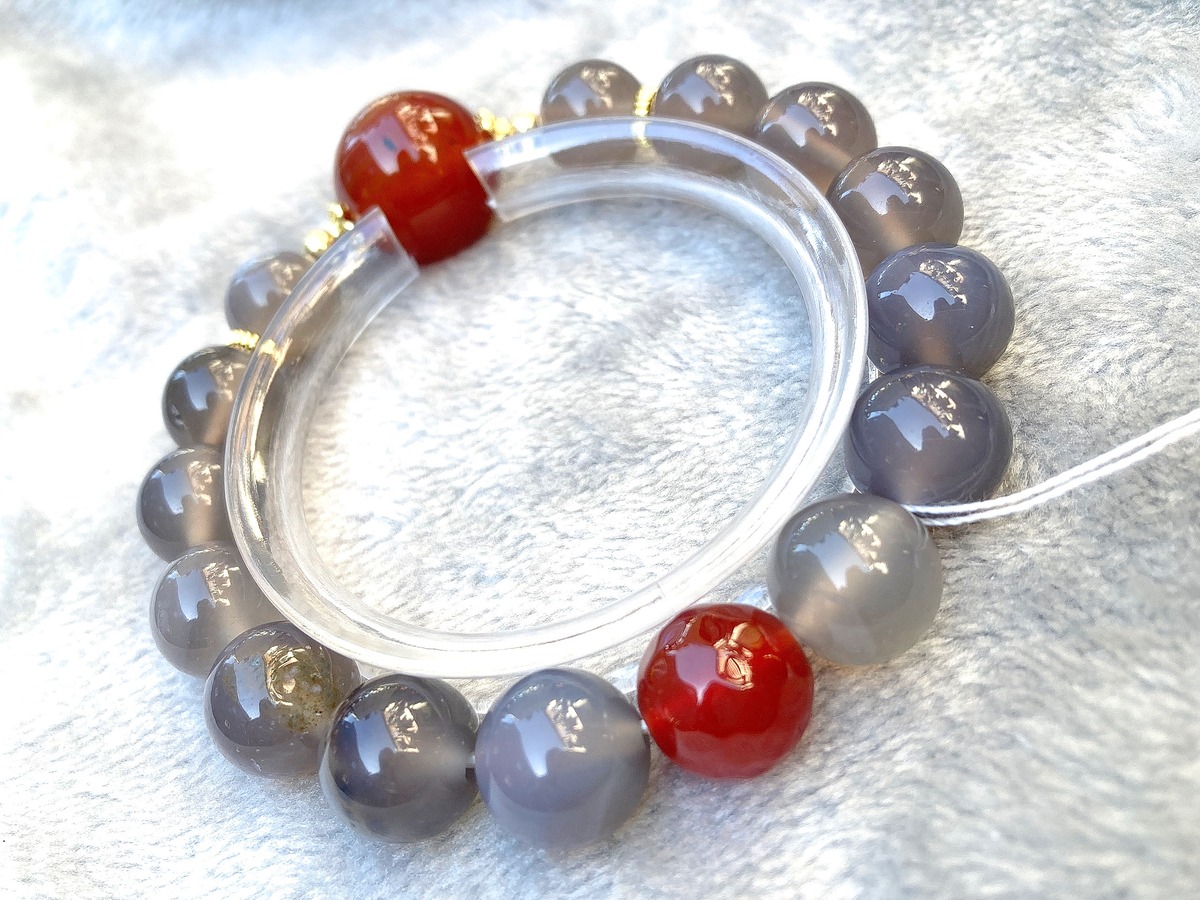 【瑪瑙】18mm・12mm(内径16cm） | NADistiny