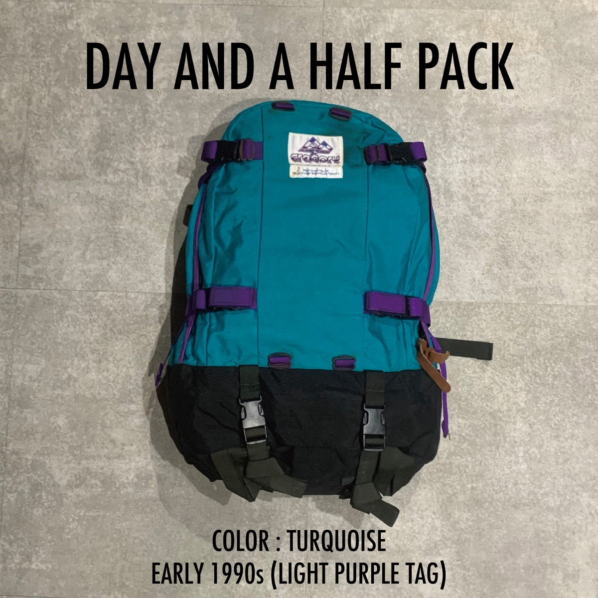 Early 90s GREGORY 『Day And a Half Pack』 | Ridiculous Area