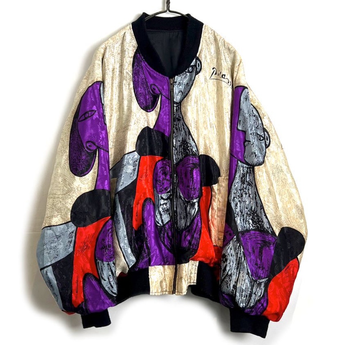 [Picasso] Vintage Picasso Jacket [1980s-] Vintage Art Pattern Jacket ...