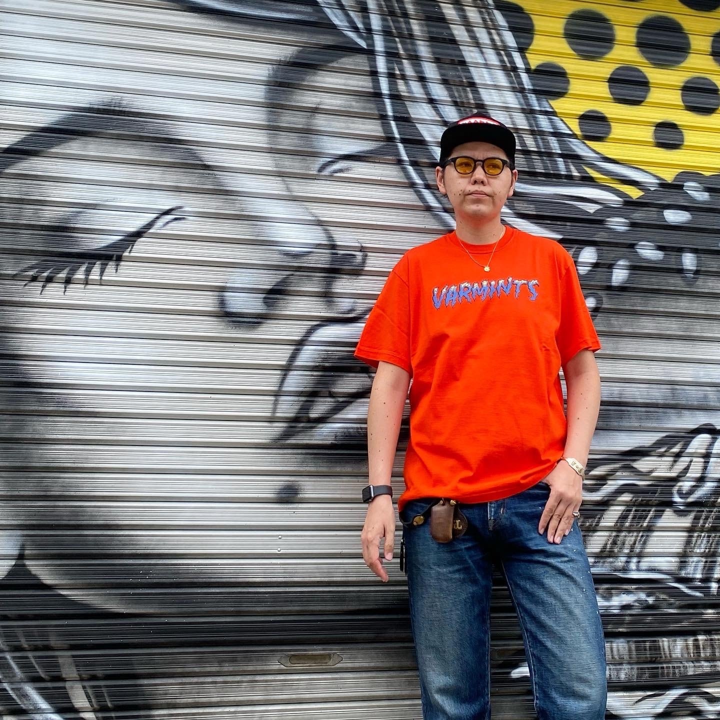 RATSラッツ VARMINTS T-SHIRTS/WHITE(L)新品