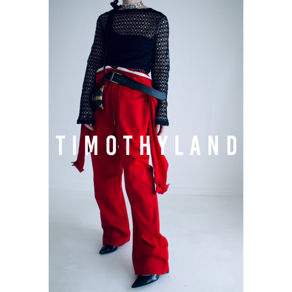 70s〜80s Vintage Coveralls Red | Timothy Land
