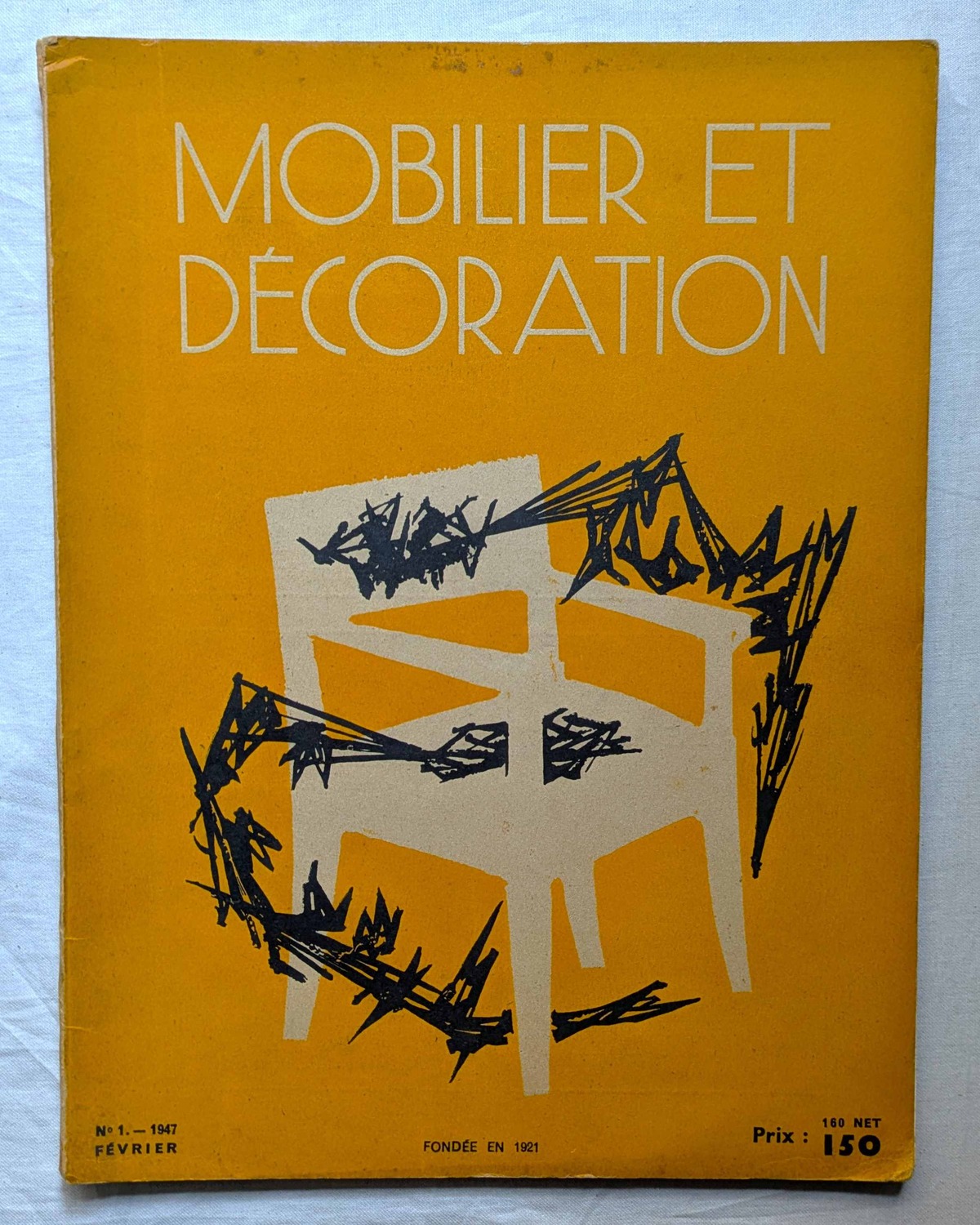 1947年 Mobilier et Decoration 家具/室内装飾 ジャック・アドネJacques Adnet/Robert ...
