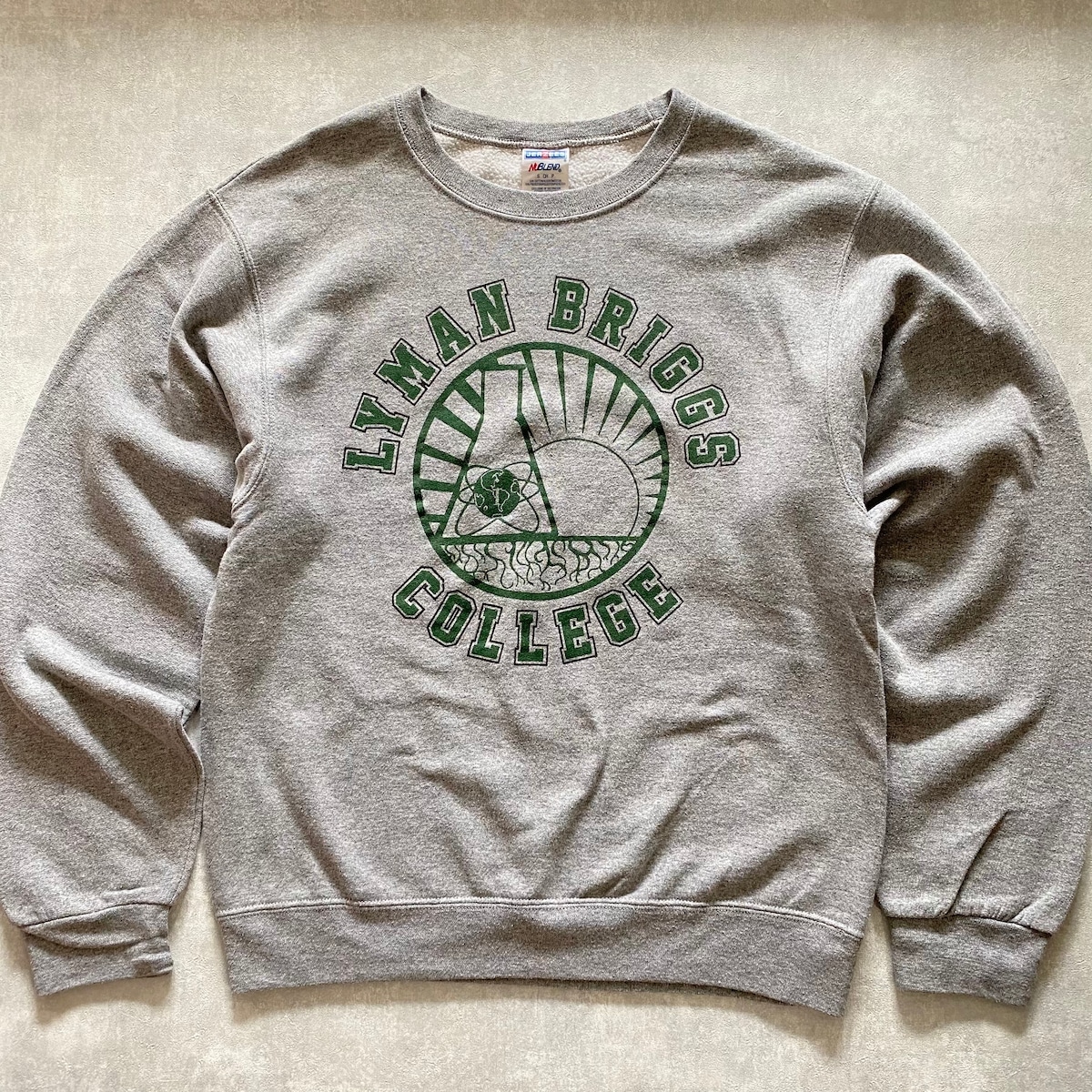 made in HONDURAS LYMAN BRIGGS JARZEES cotton Sweat shirt{ホンジュラス製 LYMAN ...