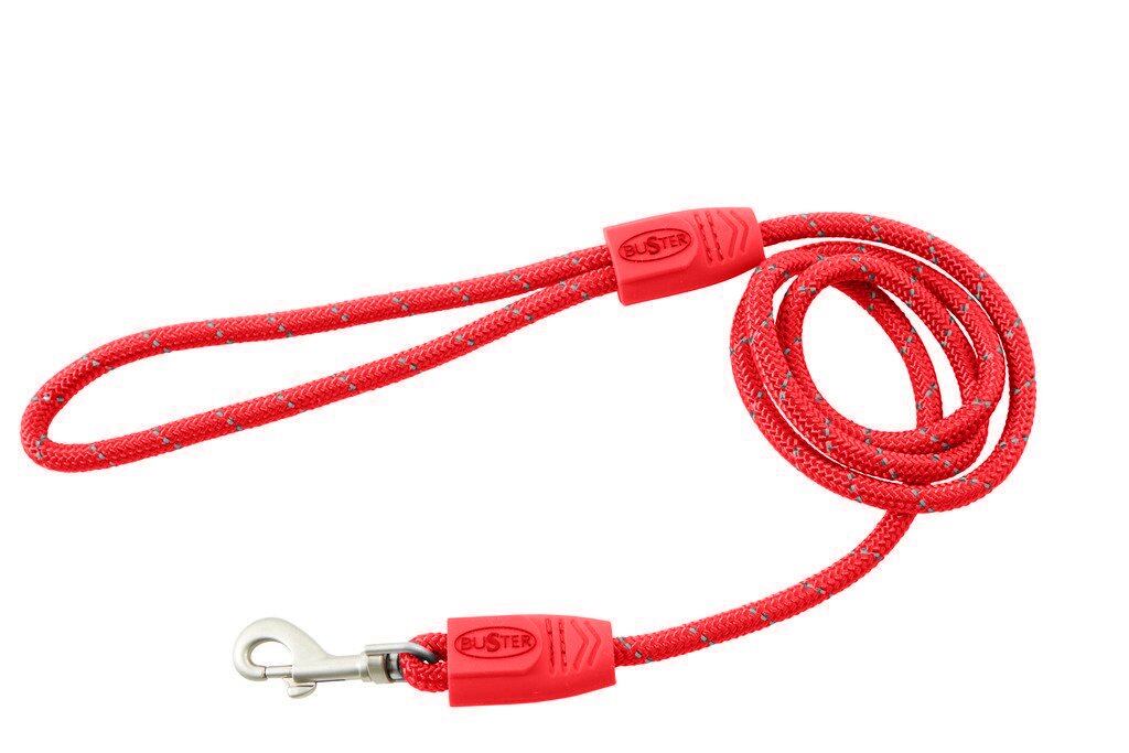 Kruuse Buster Reflective Rope Dog Lead、1/3 "x 4 '、赤 並行輸入品 | Pay ID