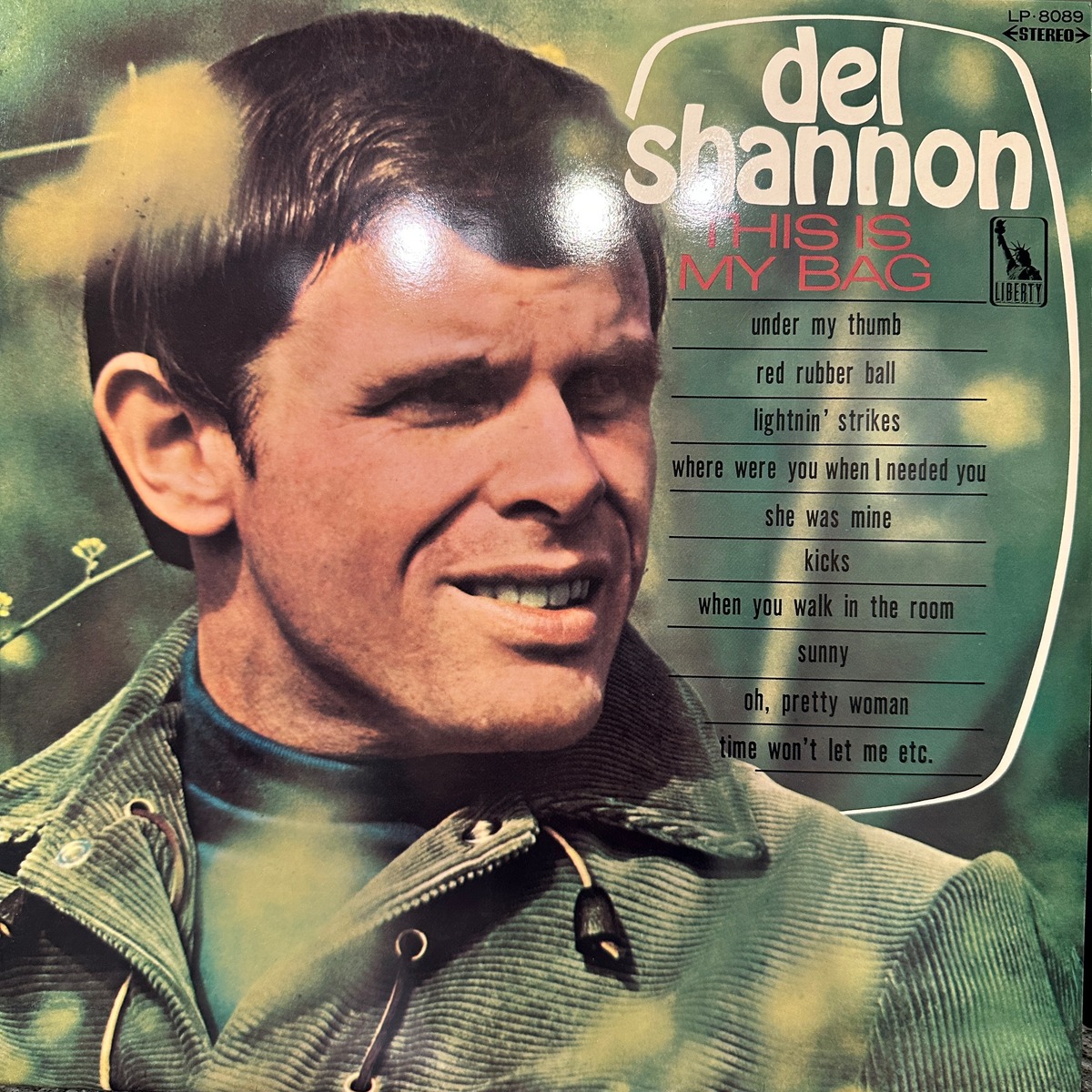 【LP】DEL SHANNON/This Is My Bag | SORC 中古アナログレコード専門店