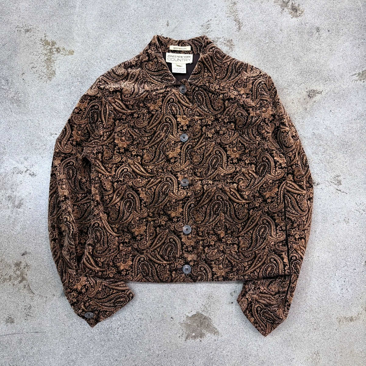 Jones New York Paisley Jacket | QOOP