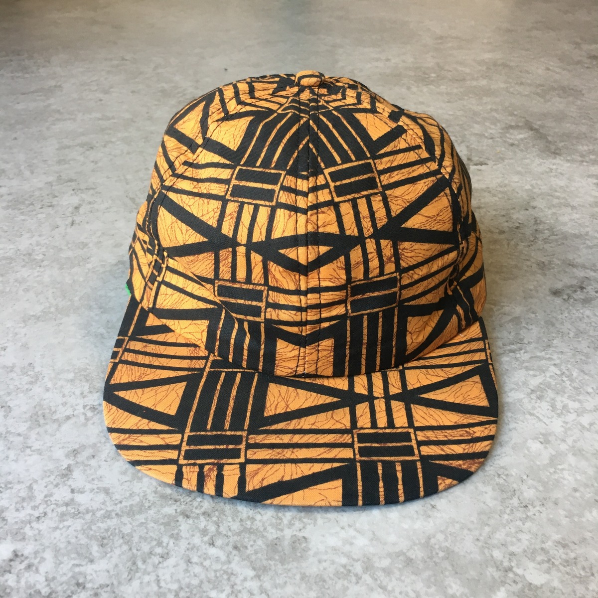 90s USA製 African Batik 6Panel Cap （triangle） | Que Pacho