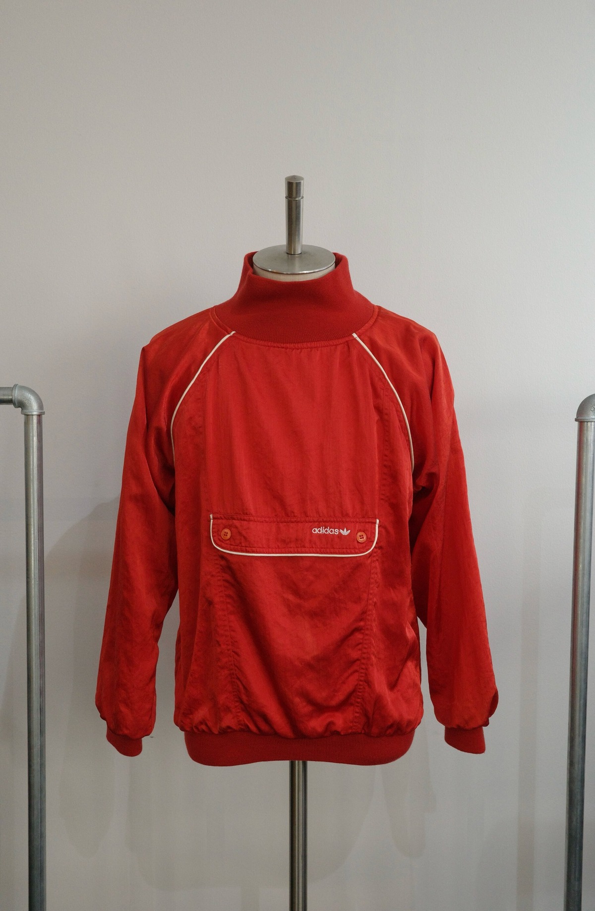 adidas nylon satin pullover | FLOW vintage