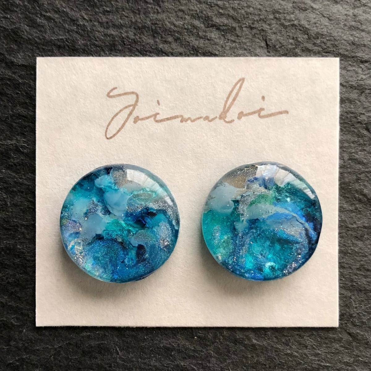 ebb and flow 】20mm 耳飾り | Yoimadoi