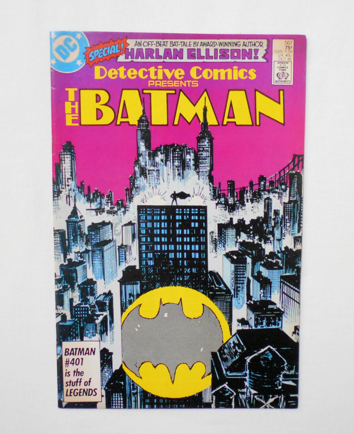 【バットマン/ディテクティブ・コミックス DETECTIVE COMICS presents BATMAN】 #567 DC COMICS ...