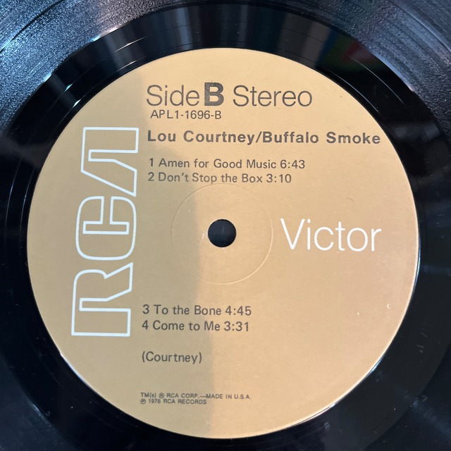 Courtney / Buffalo Smoke | レコードライク 中古レコード専門店