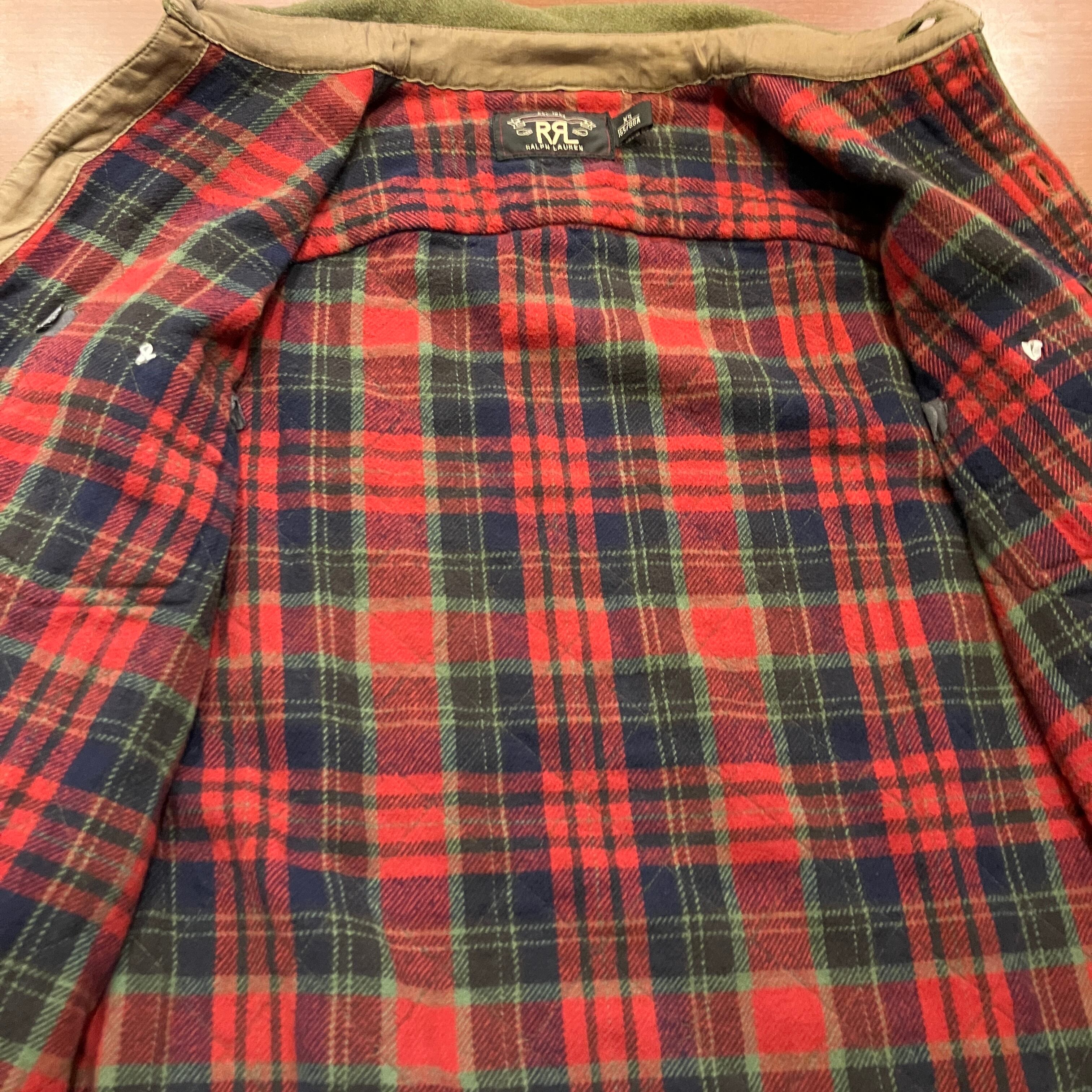 RRL CHECK LINER FLANNEL SHIRT | safarionline