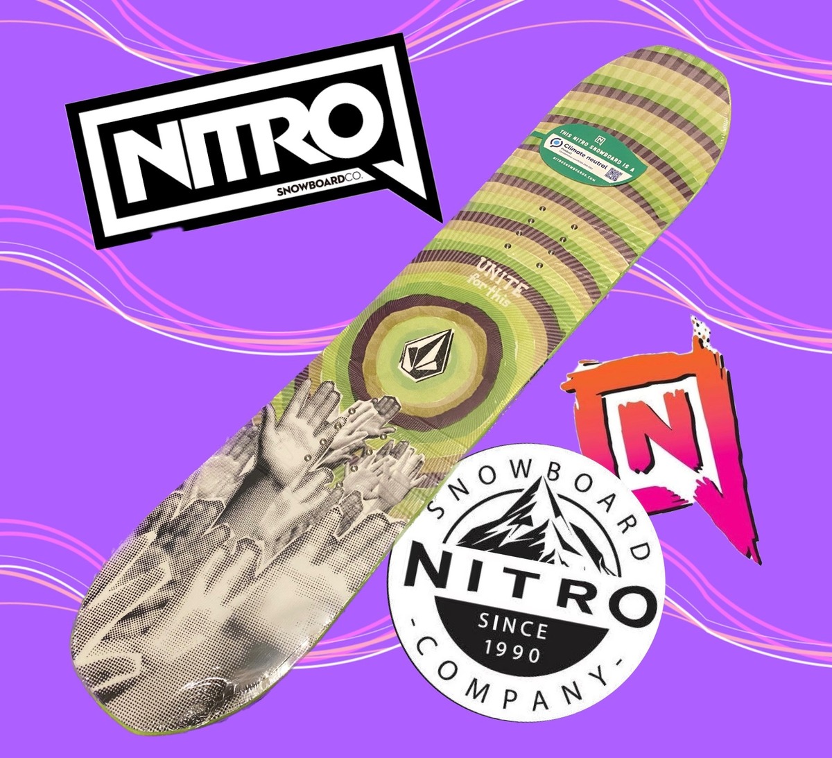 【NITRO】VOLCOM×NITRO RIPPER X VOLCOM KIDS 86 ボルコム コラボモデル | HOTCAKES