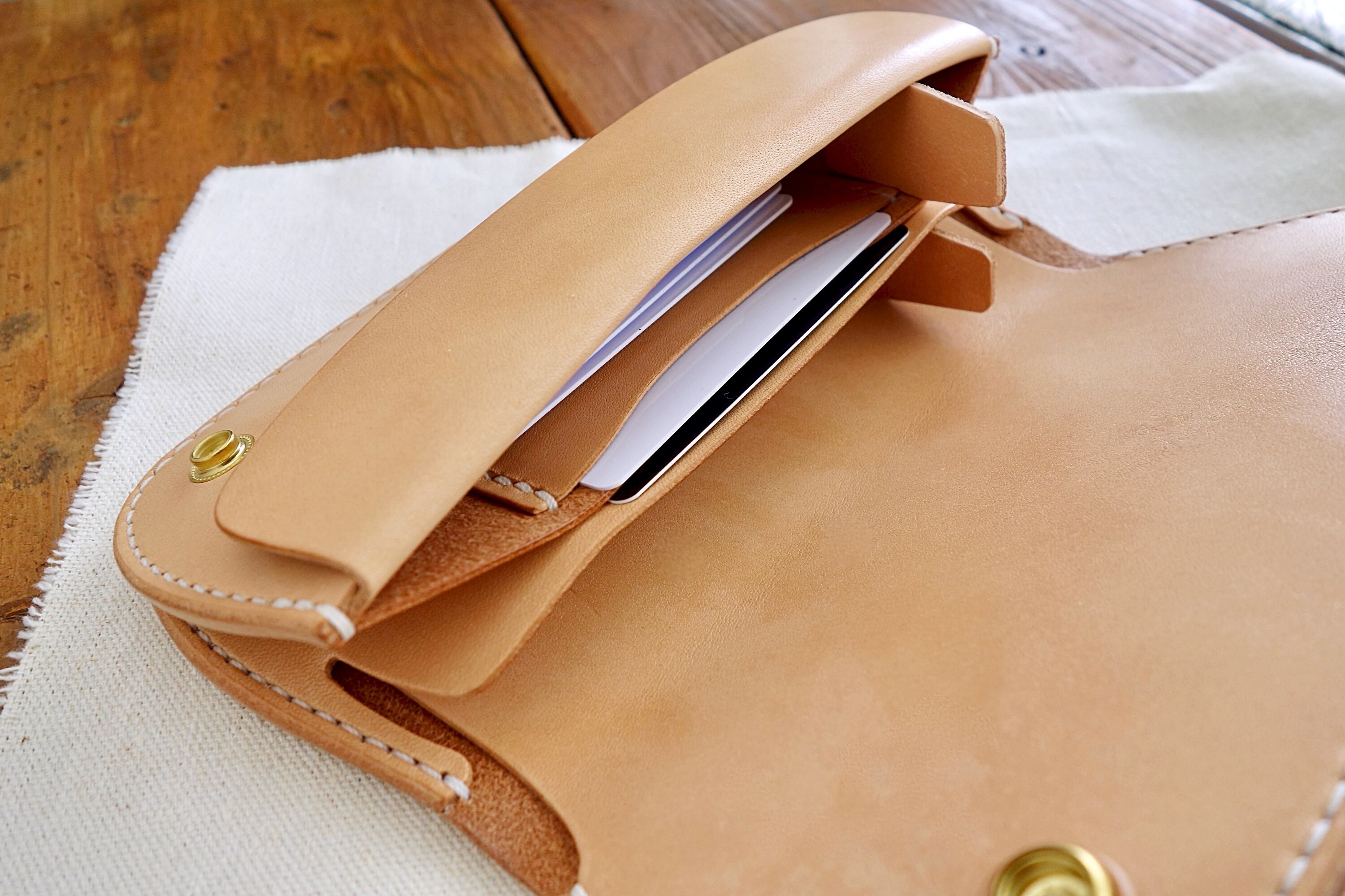 BunsWallet Long バンズロングウォレット 長財布 送料無料 BWL-B | LIFE leatherworks