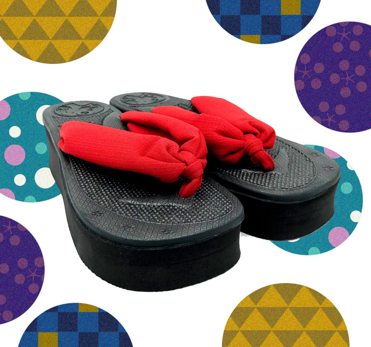 こっぽりん 黒/赤 079 | HANA ZORI