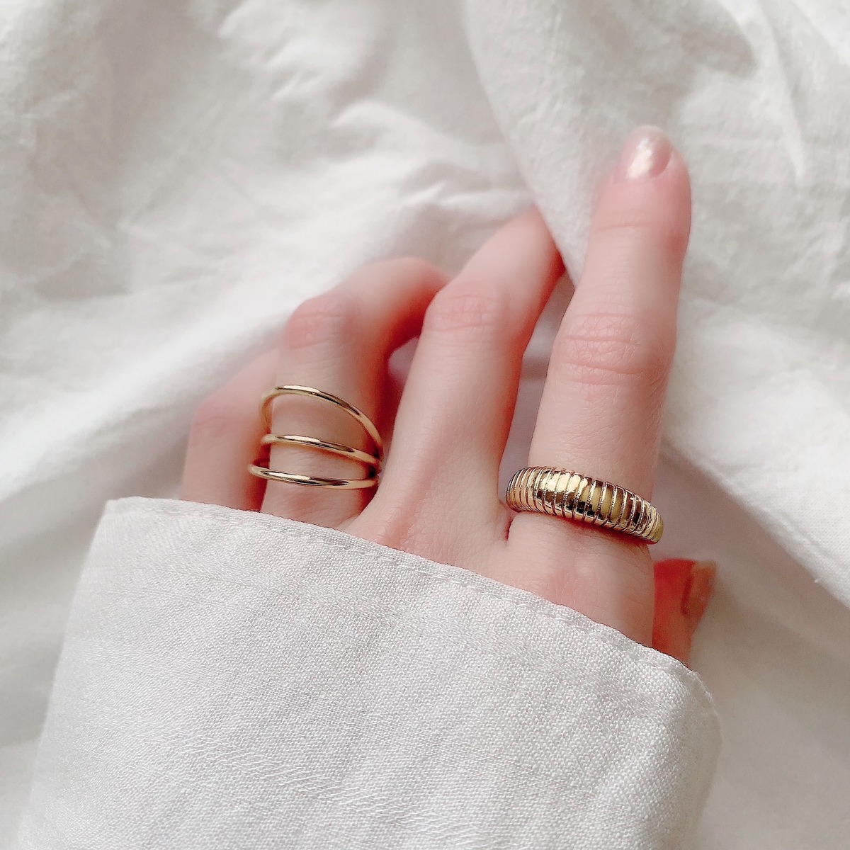 three lines ring | Anule アクセサリーショップ