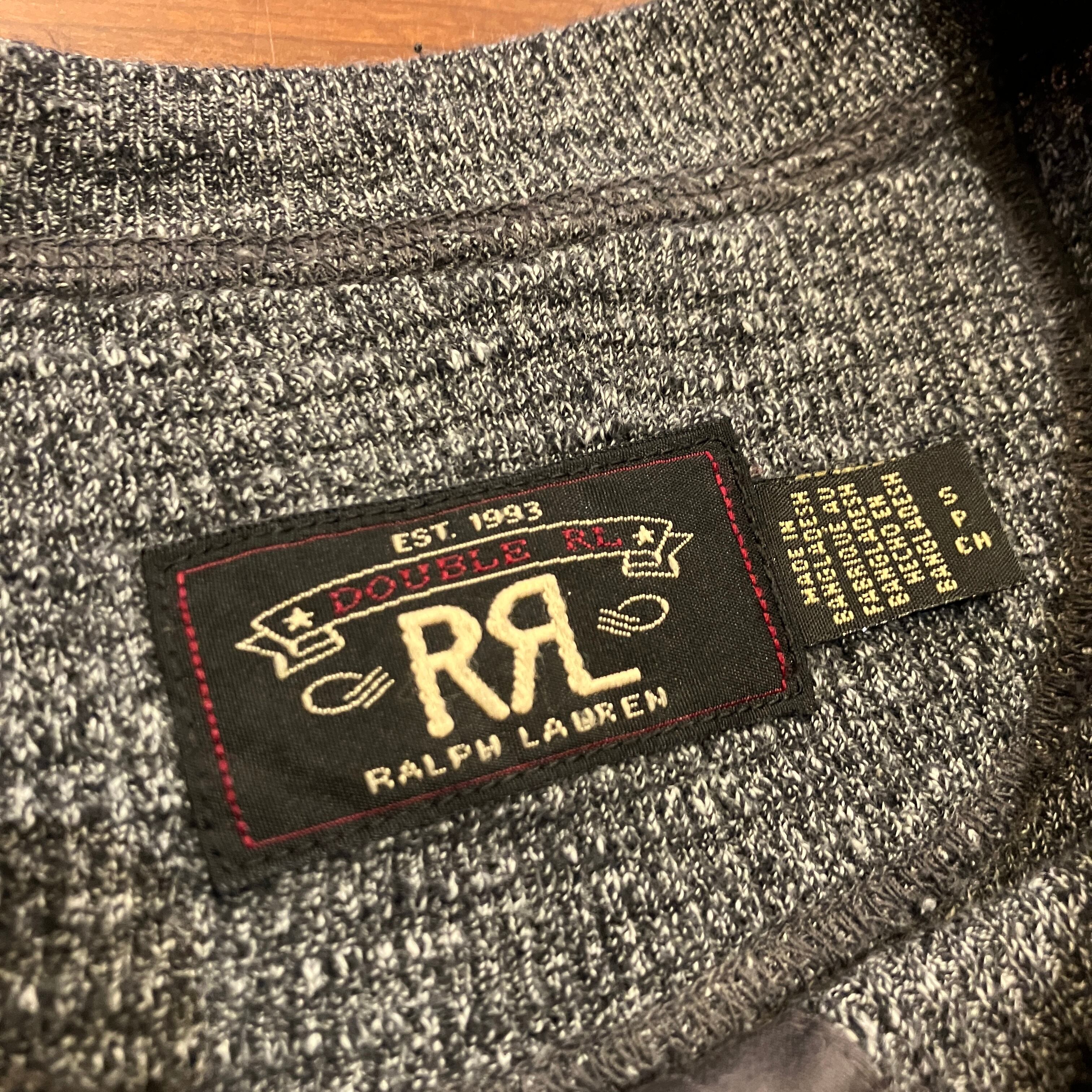 RRL L/S HENRY THERMAL CUT SEW | safarionline