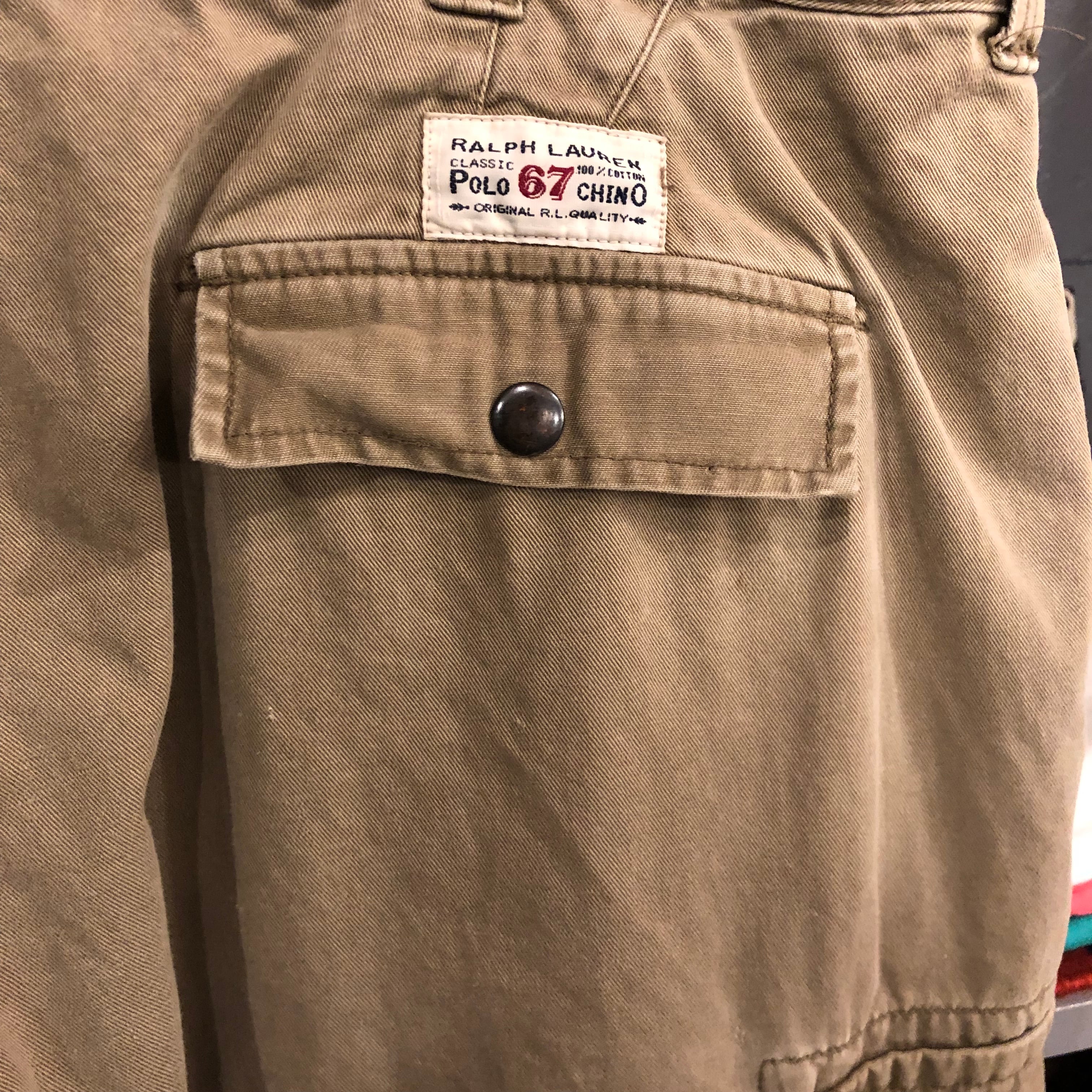 90s Polo Ralph Lauren Chino Cargo Pants | VOSTOK