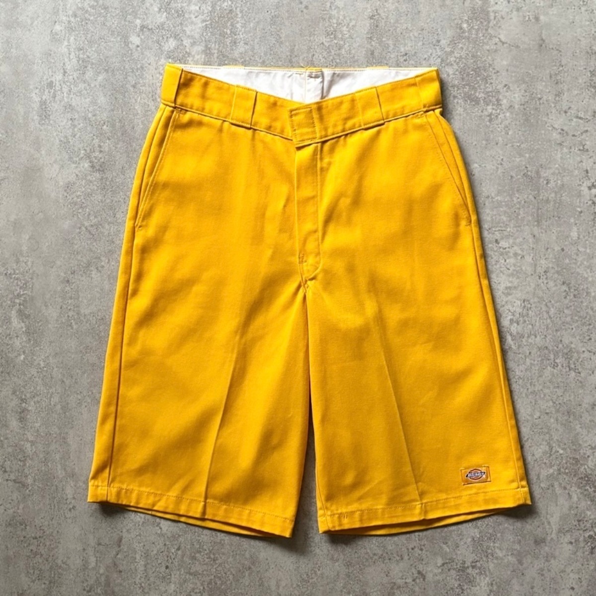 90s Dickies work shorts made in USA ''yellow'' | Muri vintage