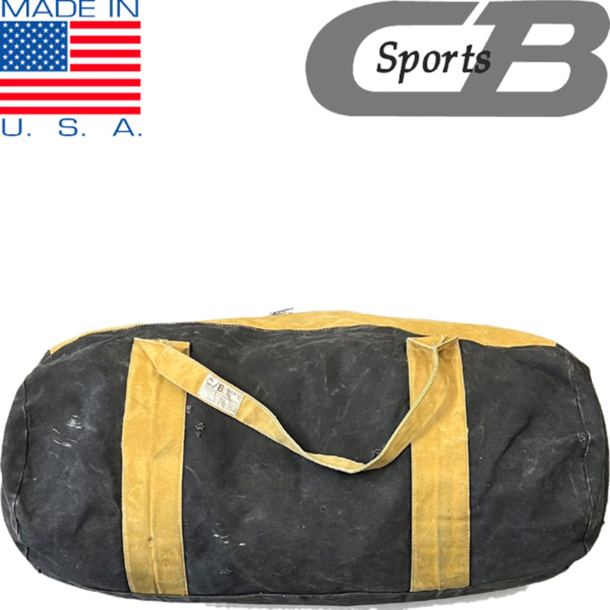 1点物 USA製CB黒ビンテージ70s雰囲気系ボストンバッグ古着メンズレディースOKアメカジ90sストリート/アウトドアUSAブランド鞄カバン ...