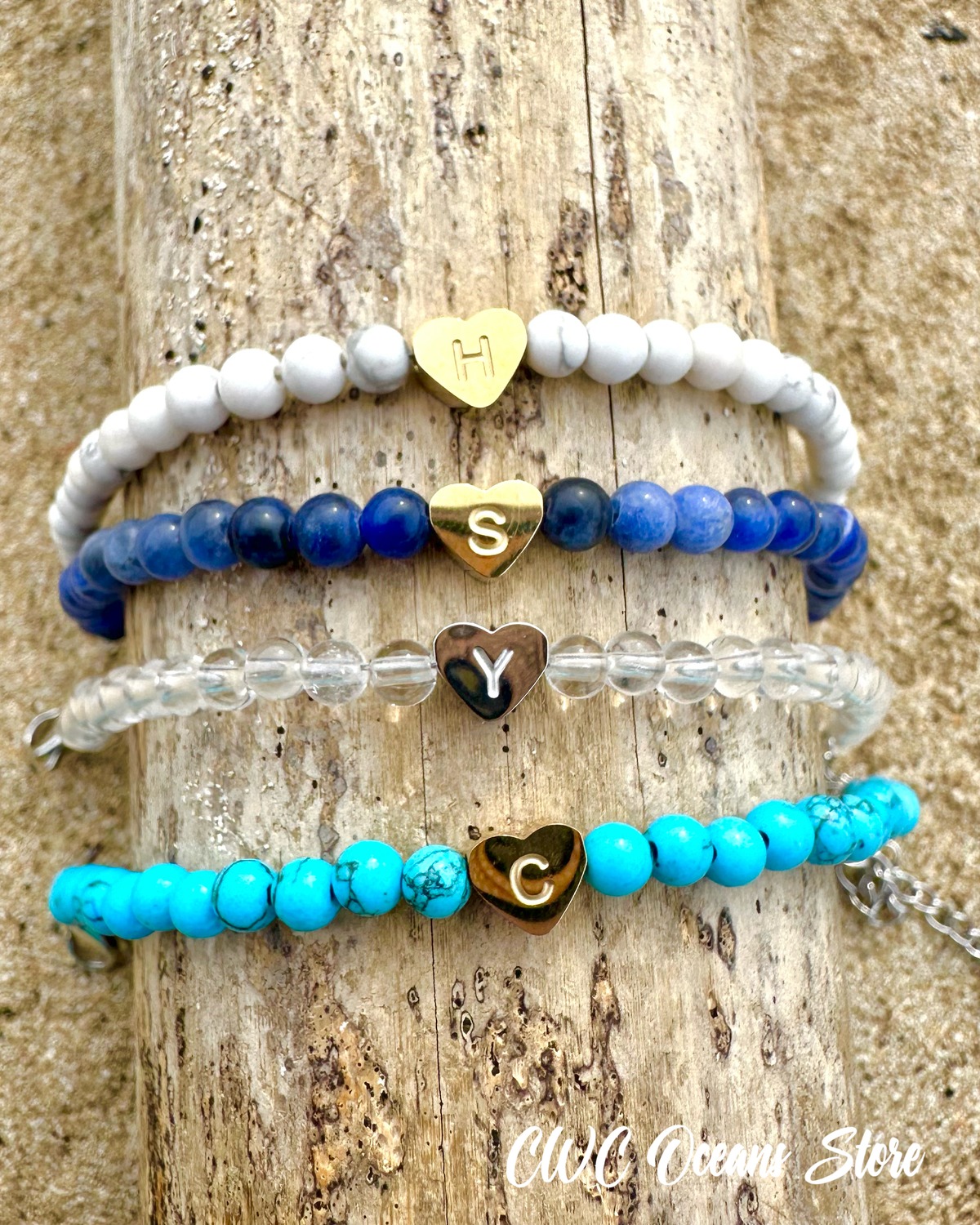 ★2026ver★Hawaiian natural stones initial(ver.3) | CWC Oceans Store