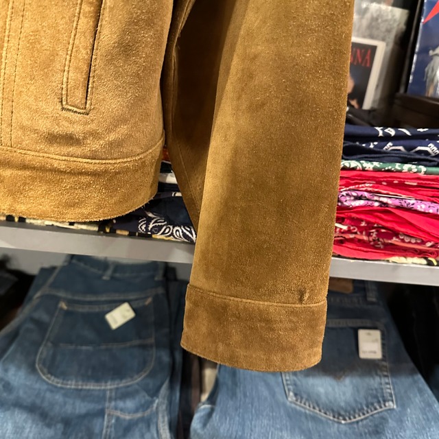 GAP Suede Leather Tracker Jacket | VOSTOK