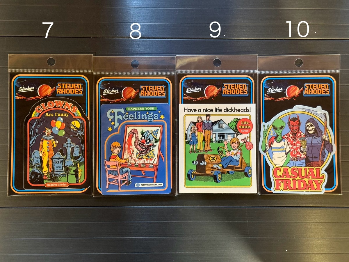 Steven Rhodes STICKER 7～10 | NOWEST CAMP ONLINE SHOP