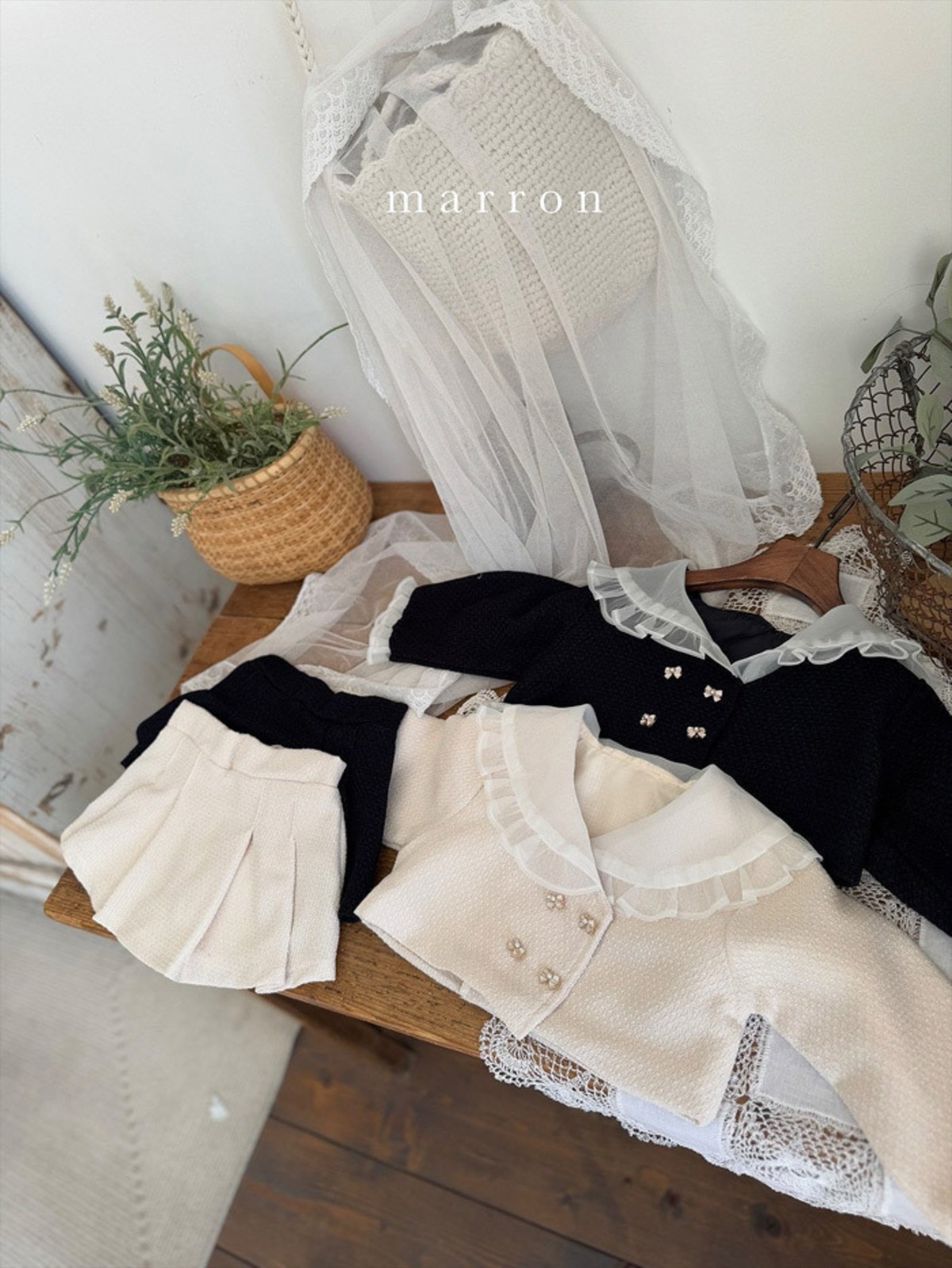 《予約》marron / (kids) lolo set | Laraco