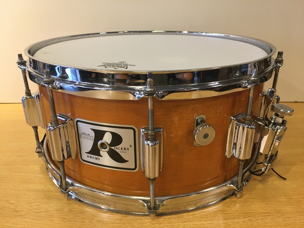 [Vintage] Rogers 80's Super Ten Snare Drum 15"×6.5 | DRUM SHOP ACT