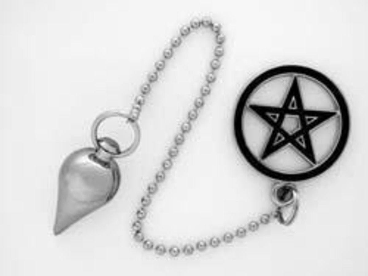 Xeonix: Pendulum Large Black Pentagram | カタカムナ