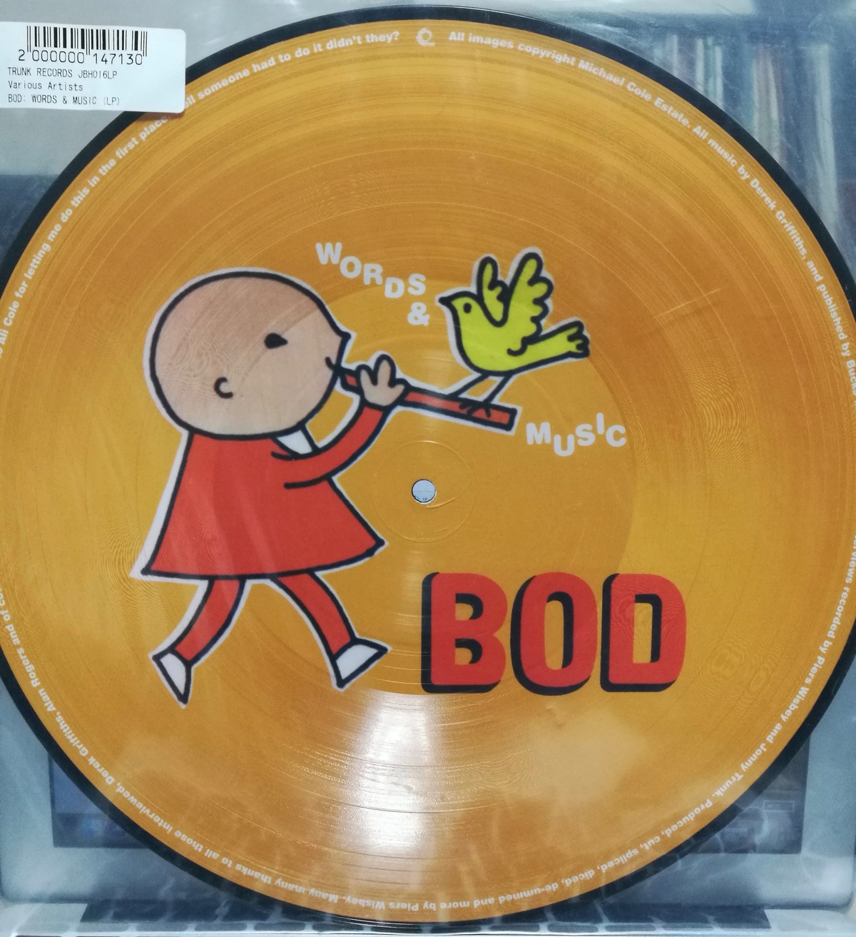 【LP】VA / Bod: Words & Music | COMPACT DISCO ASIA