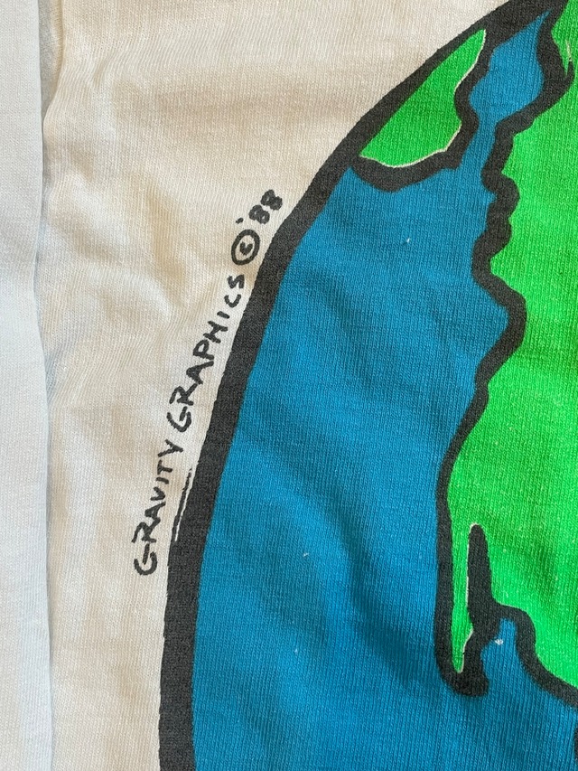 1980's Gravity Graphics Long Sleeve T-Shirts -1988年 グラビティ・グラフィックス ロング ...