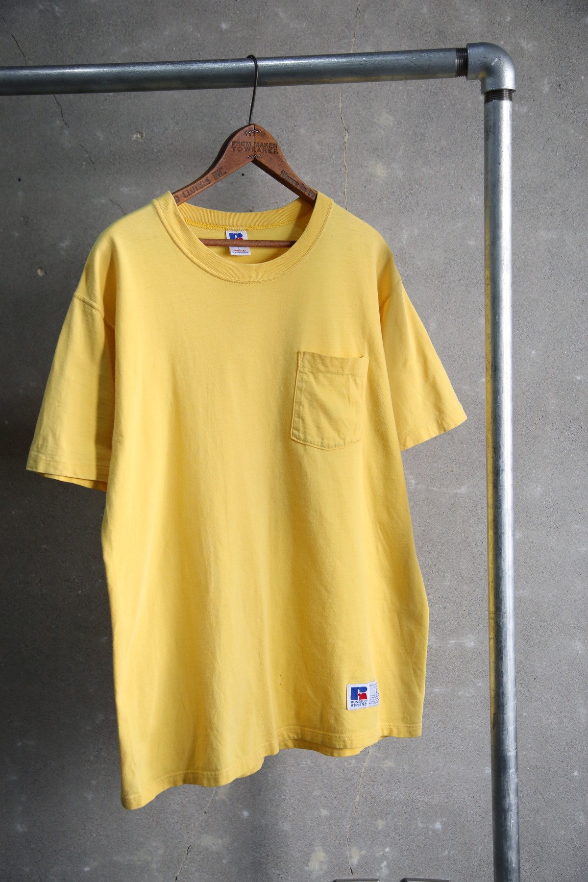 80s【RUSSELL ATHLETIC】Pocket T-Shirt | the Holic vintage clothing