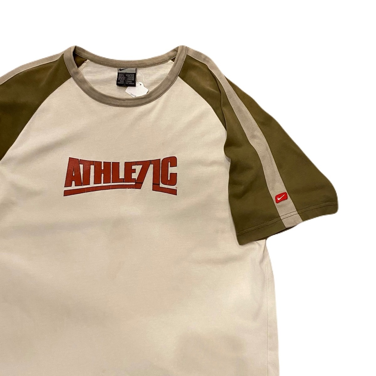 L 00'S NIKE 71 ATHLETICS TRI-COLOR T-SHIRT | skrova