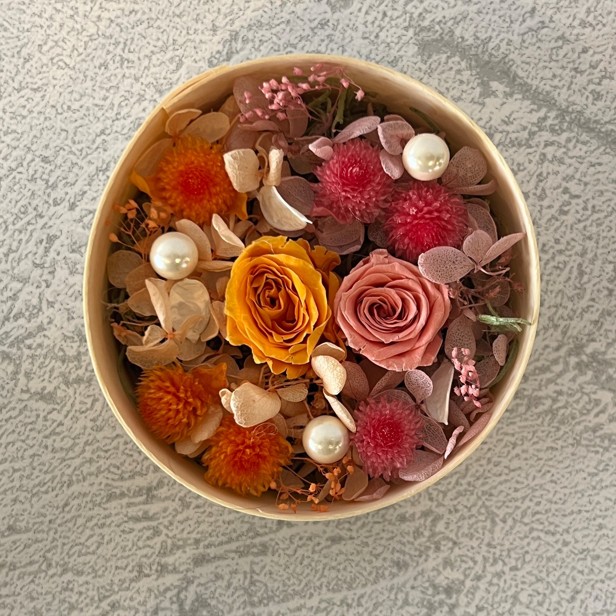 wood bloom box pink | pocokanon
