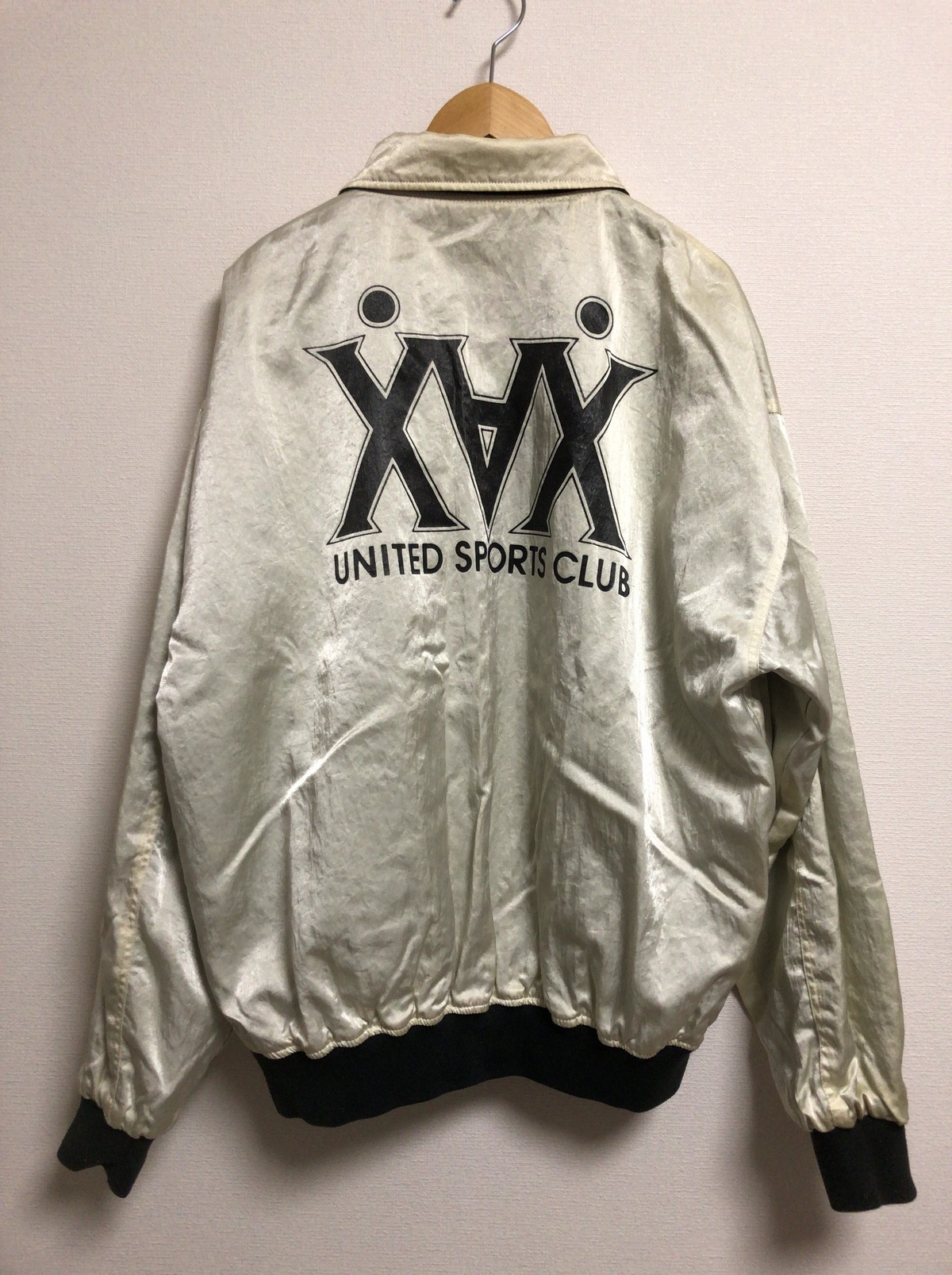 80's XAX satin reversible jacket | NOVO！