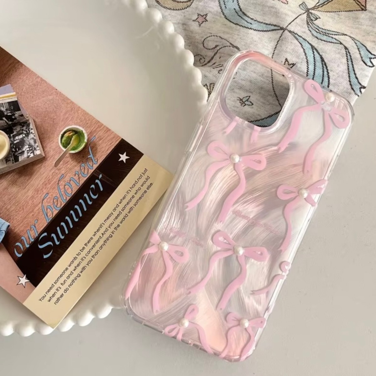 Pink Ribbon iPhone case ピンク リボン 蝶 / 1005007782365661【iPhoneケース ...