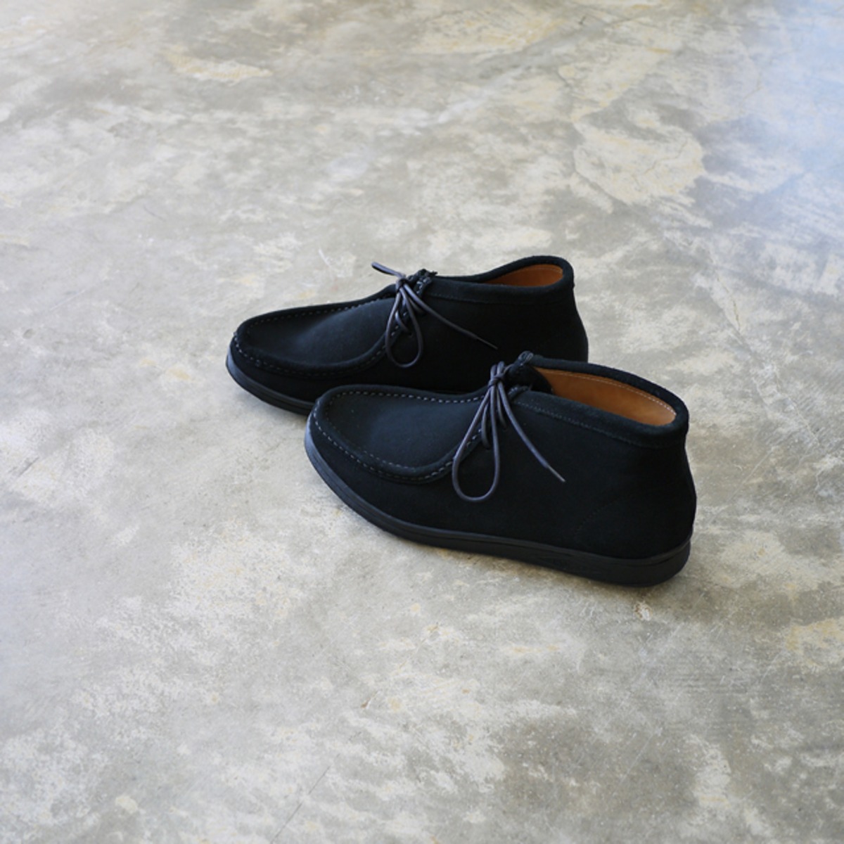 MANEBU（マネブ） BOO MID SUEDE[MNB-032B-S] | tile