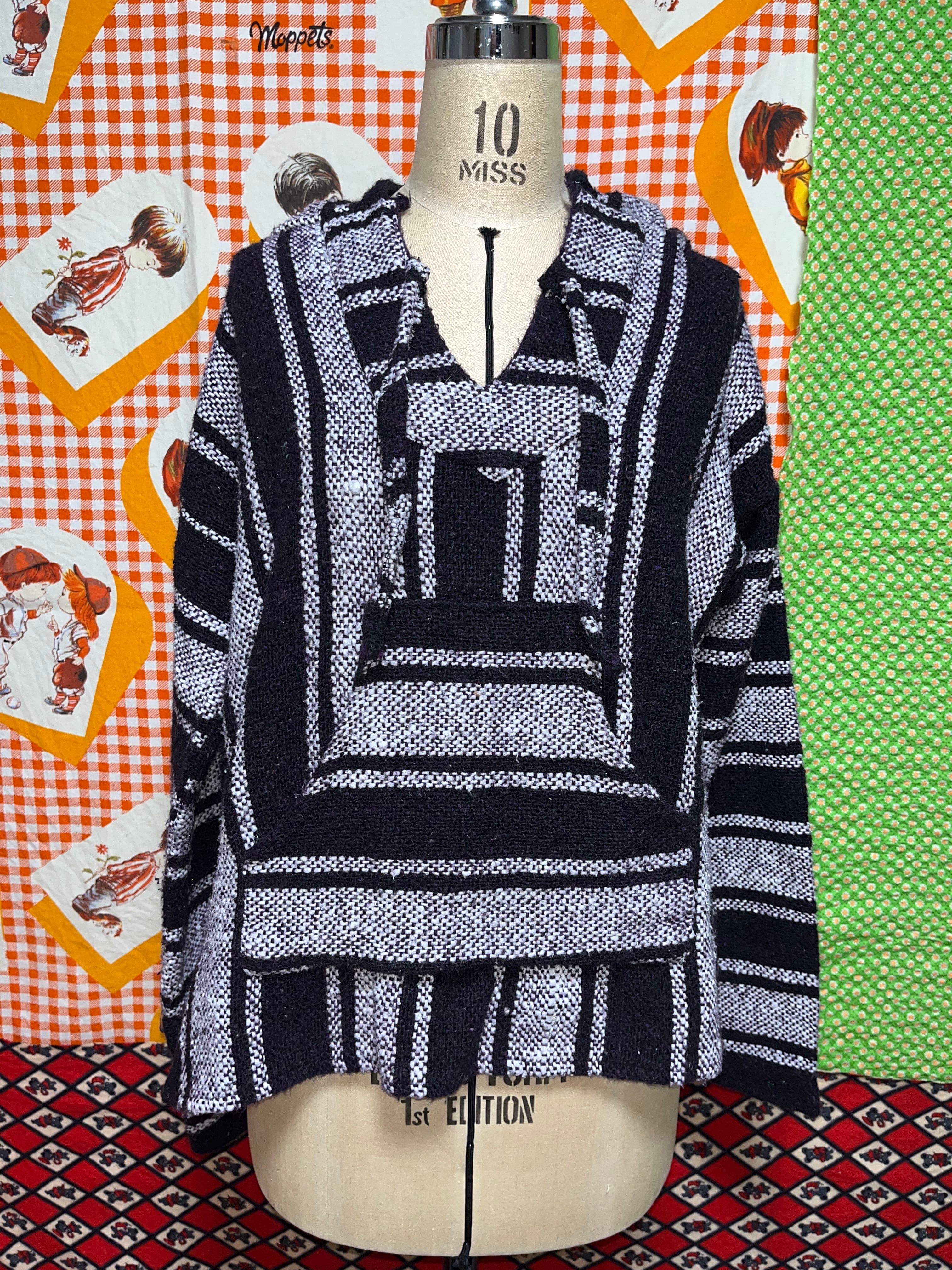 ヴィンテージ メキシカンパーカー ブラック系 | KOUME