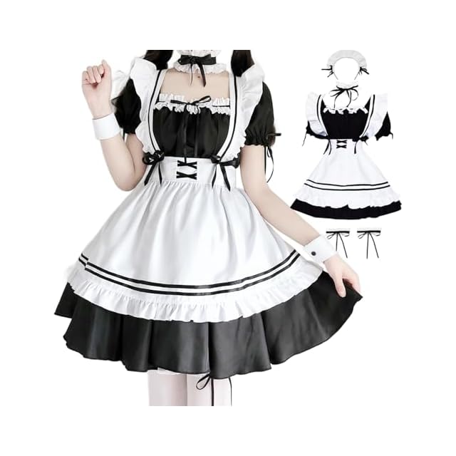 K5007 コードギアス 反逆のルルーシュ C.C.（シーツー）風 メイド服Ver