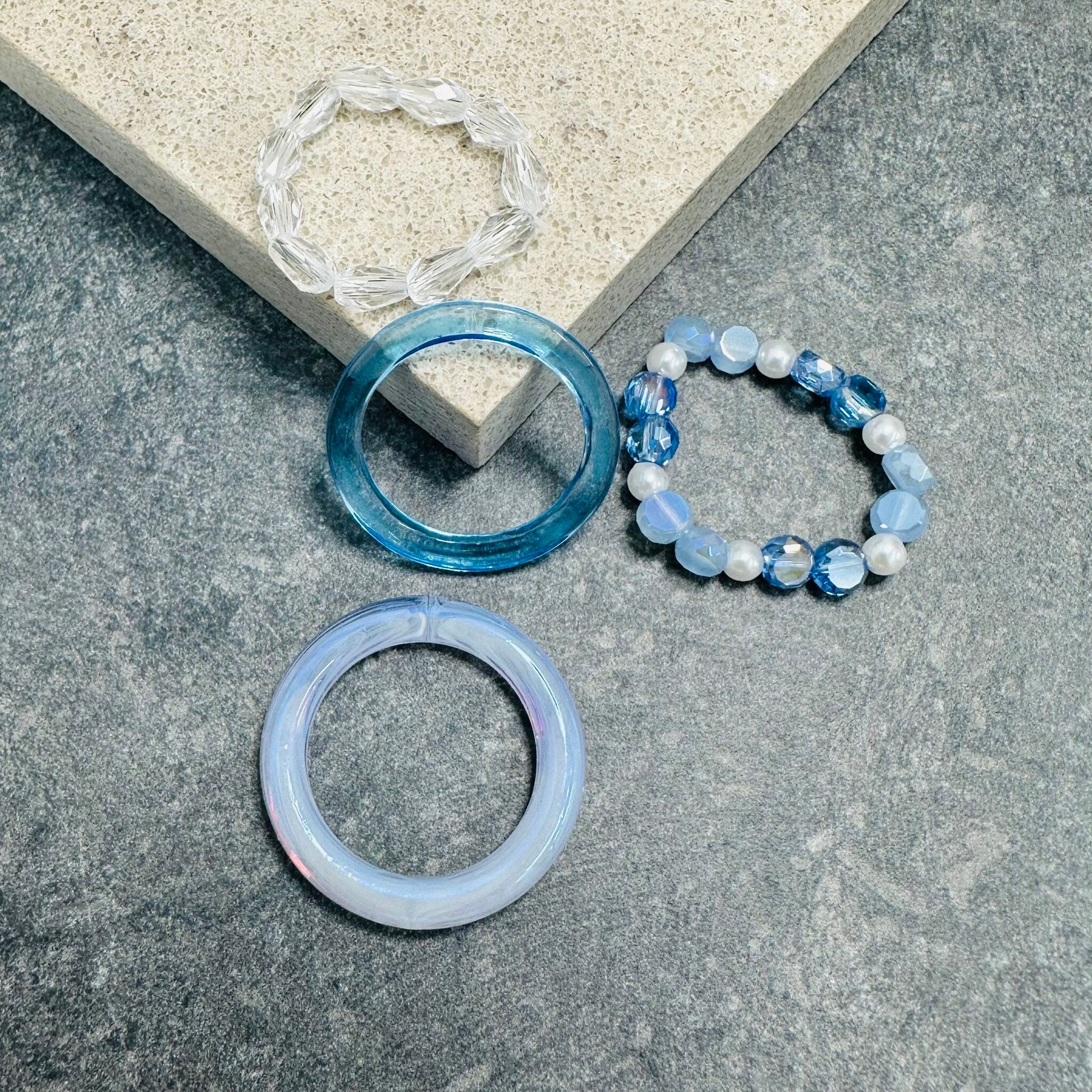 [SELECT]リングセット-ブルー | LapisLa Ring