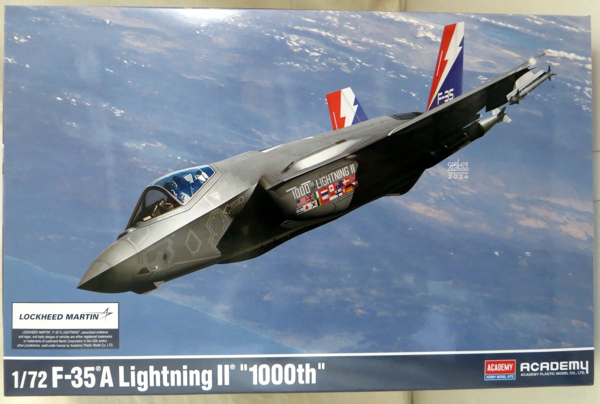 アカデミー 12591 1/72 F-35A ライトニングⅡ 1000th | バットカンパニー