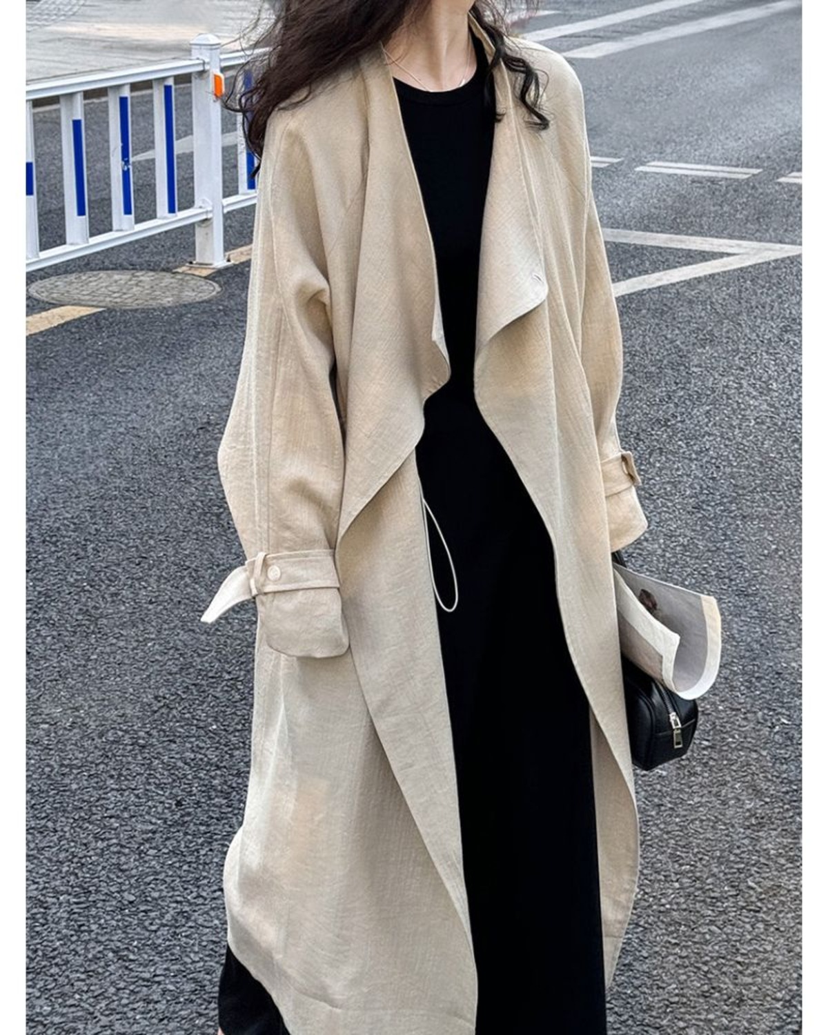 Nuance Gather Coat N055 | Leonie