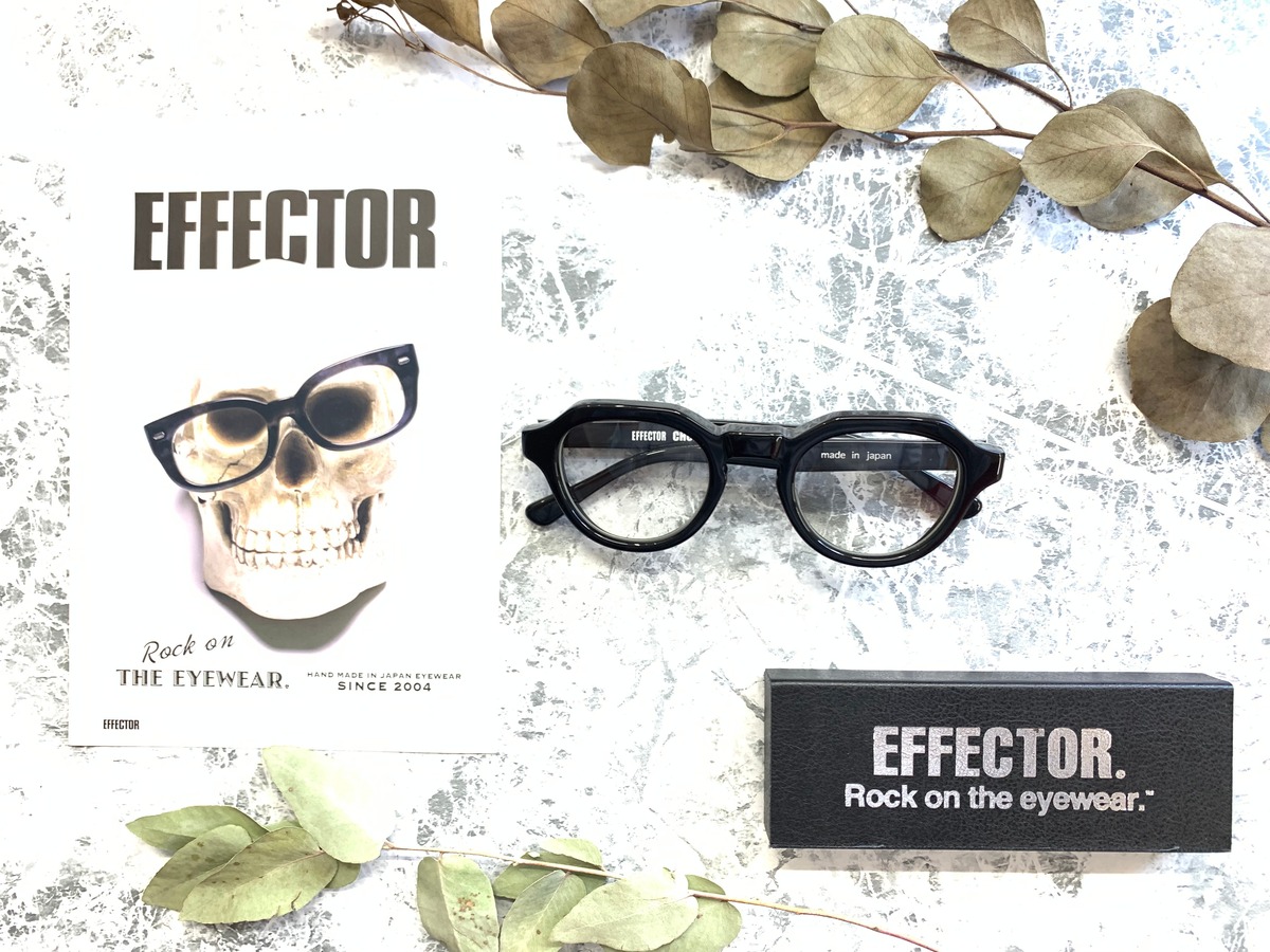 EFFECTOR CHORD/BK | メガネ工房 BASE店