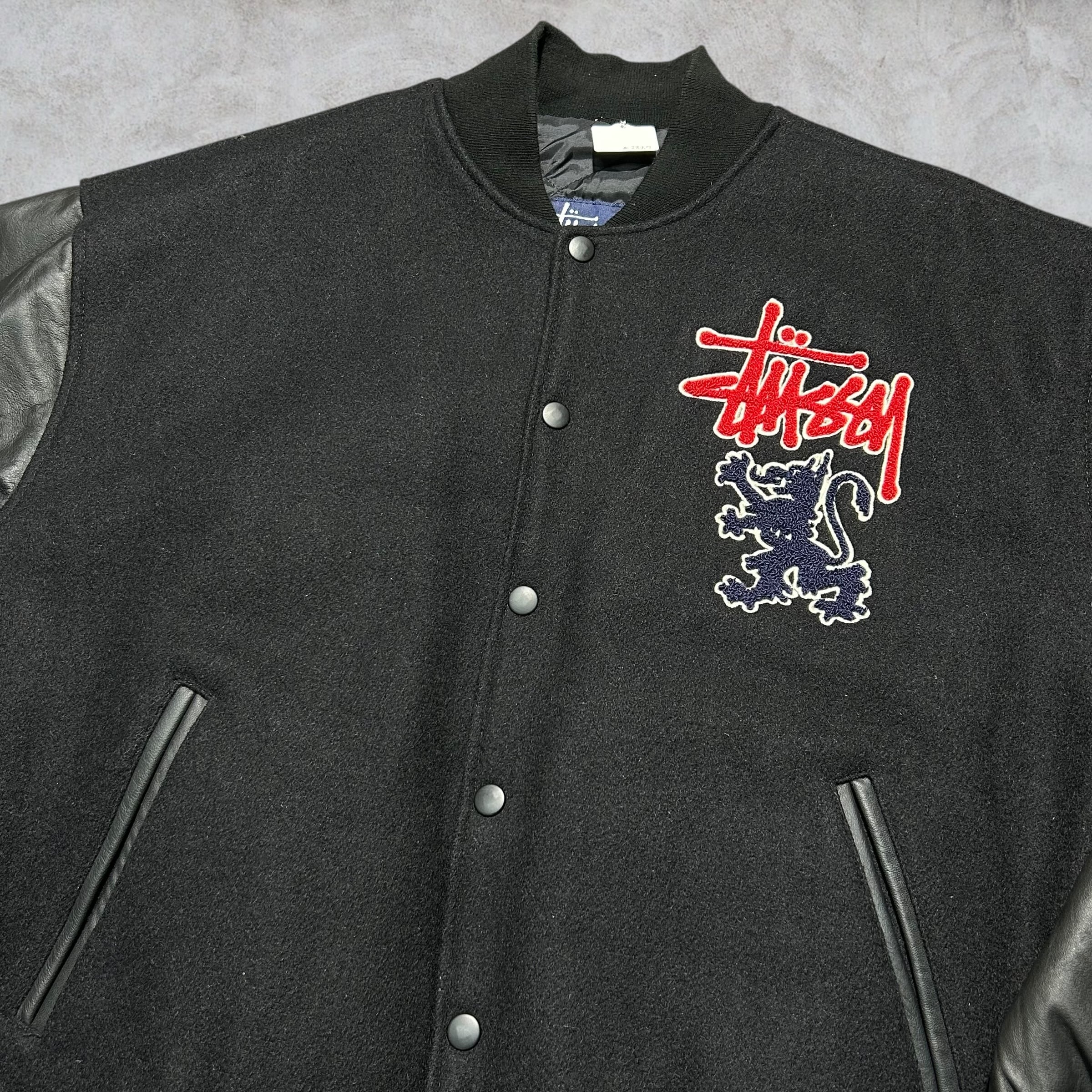 【Special!!】90’s old stussy Varsity Jacket “Griffin” “スタジャン”【下北沢店】 | curb