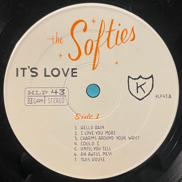 【LP】The Softies - It's Love [1995 USA] | PoP’n’RoLL Records