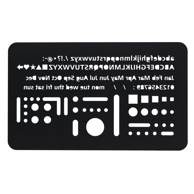 THIS INDUSTRIAL TECHNICAL ERASER PLATE （字消し板）ラダイト/LUDDITE | luddite ラダイト